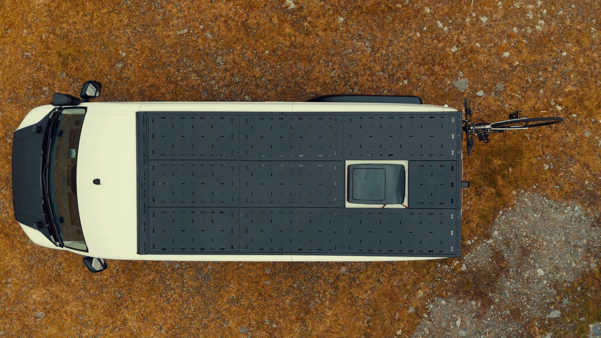 CORE ROOF RACK: MWB VW Crafter & MAN TGE | YAKKT.